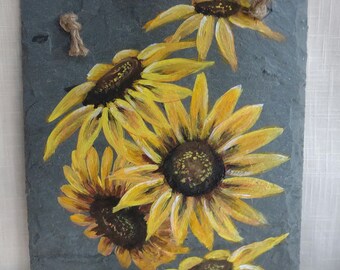 Hand Painted Slate | Etsy