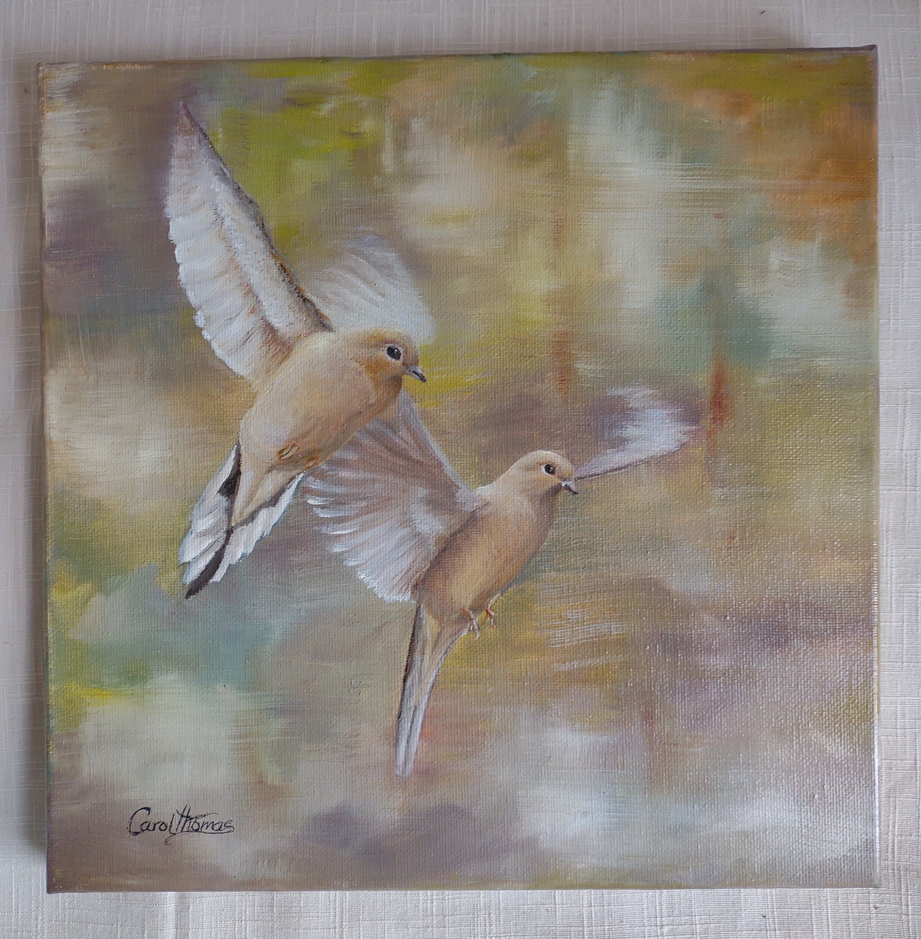 Mourning Dove Painting