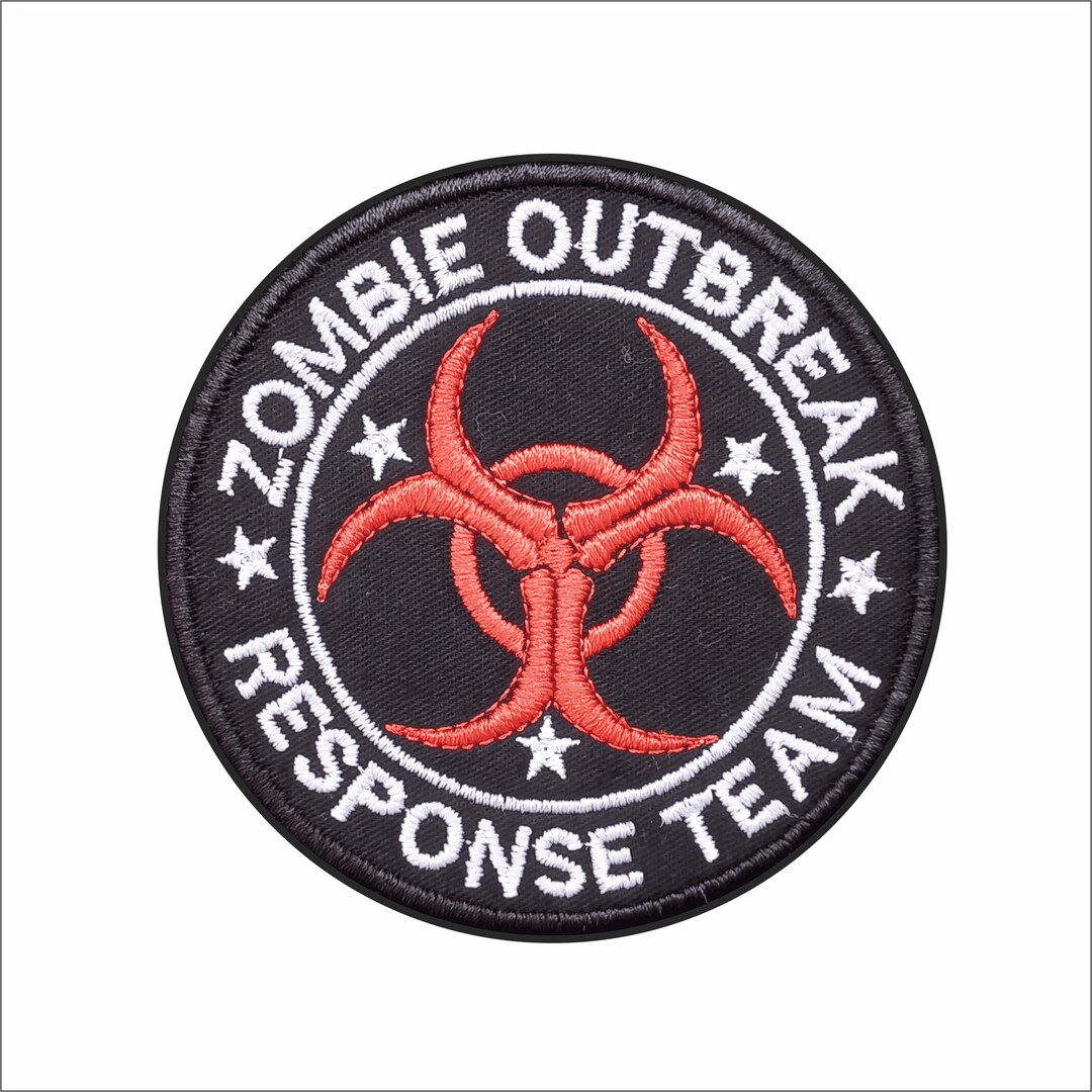 Zombie Outbreak - Resident Evil - Embroidered Patch - Iron/sew On - Etsy
