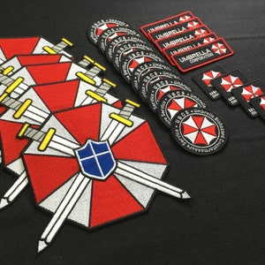 Umbrella UBCS - Resident Evil UBCS Kit Cosplay (6 Pieces) - Blue Shield ...