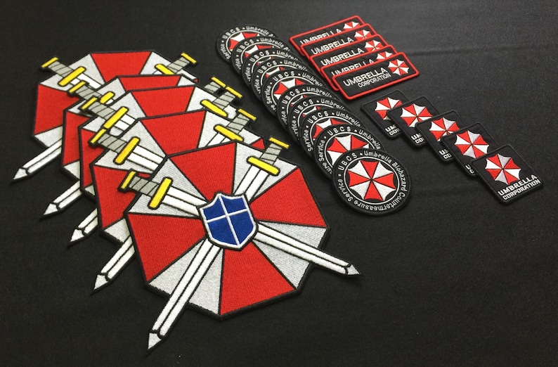 Umbrella UBCS - Resident Evil UBCS Kit Cosplay (6 Pieces) - Blue Shield ...