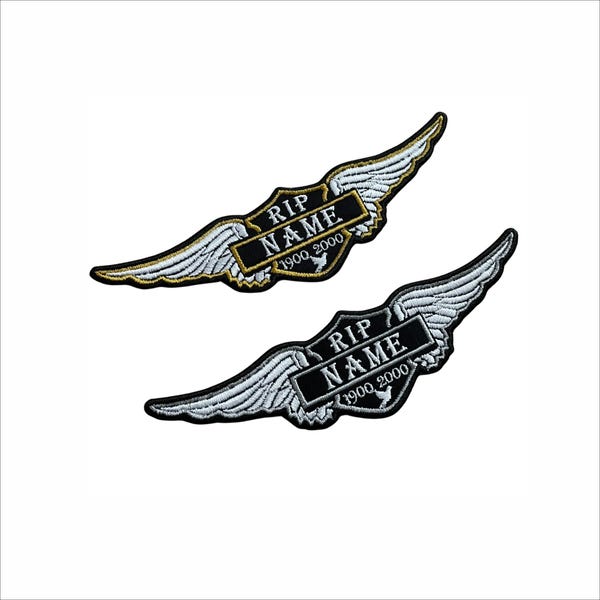 Biker Memorial Patch - Etsy