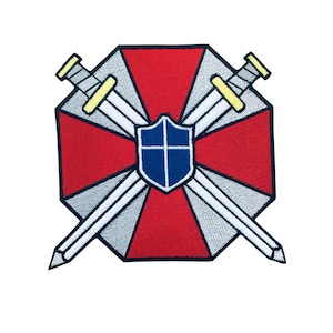 Umbrella UBCS - 3 Sizes - Resident Evil Logo - 100% Embroidered Patch ...