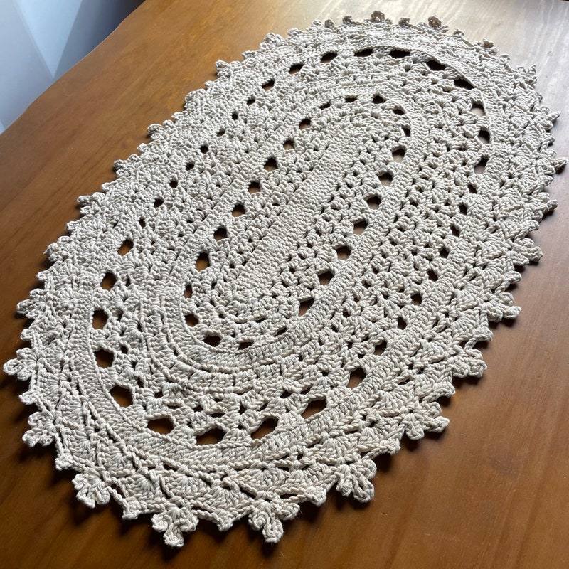 Cotton Crochet Rug - Etsy