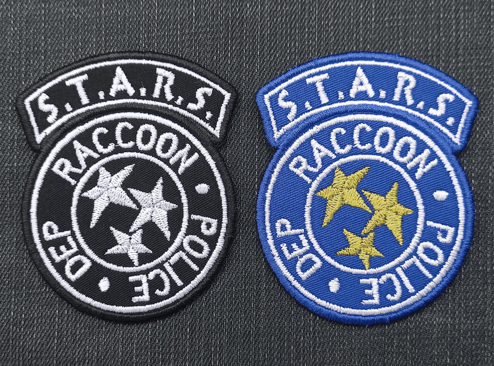 Resident Evil - STARS RPD - Hook/loop - Iron/sew on - Embroidered Patch ...