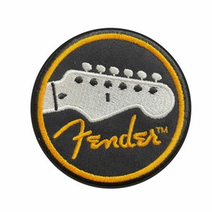 Guitar Headstock - Embroidered Patch - Iron/sew on - 8cm - Etsy