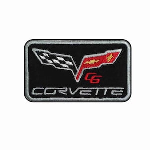 Chevrolet C6 - Embroidered Patch - Iron/sew on - 95mm - Etsy