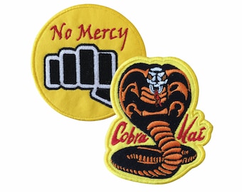 Cobra Patch 3.25 Inch Snake Iron/sew-on Badge Gym, Martial Arts, Self ...