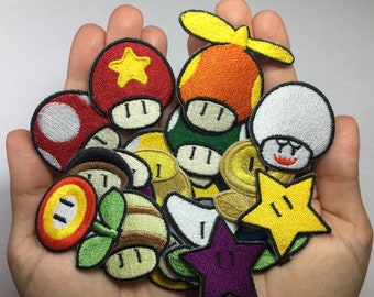 Super Mario Sew Patch - Etsy