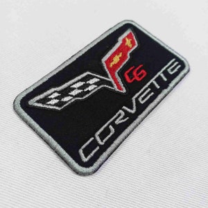 Chevrolet C6 - Embroidered Patch - Iron/sew on - 95mm - Etsy