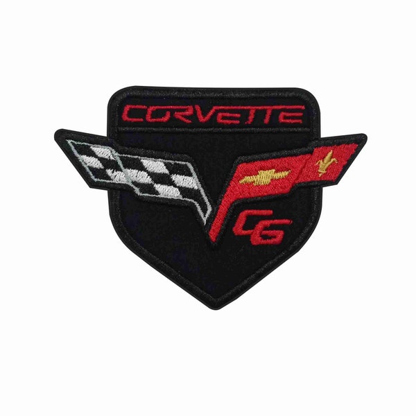 Embroidered Corvette Patches - Etsy