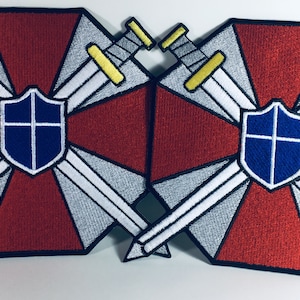 Umbrella UBCS - 3 Sizes - Resident Evil Logo - 100% Embroidered Patch ...