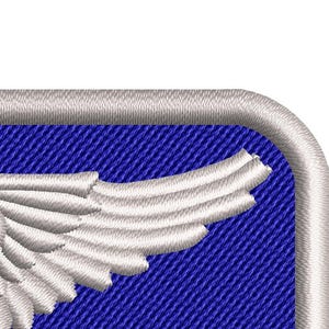 Astronaut Pilot Wings - Custom Name - Embroidery Patch - Iron on / Hook ...