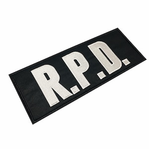 Resident Evil - RPD Kit - Embroidered Patch - Iron/sew on - Loop & Hook ...