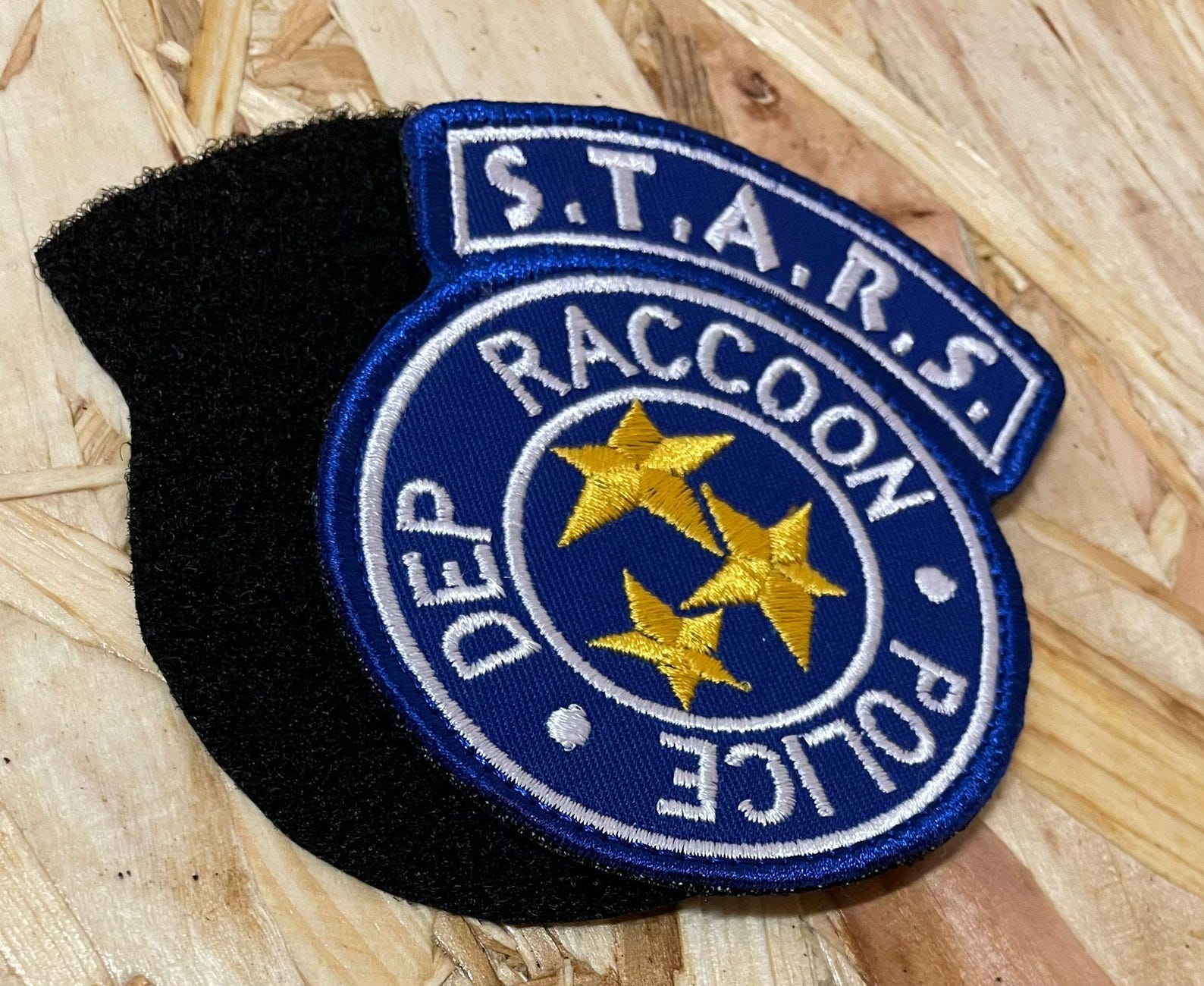 Resident Evil - STARS RPD - Hook/loop - Iron/sew on - Embroidered Patch ...