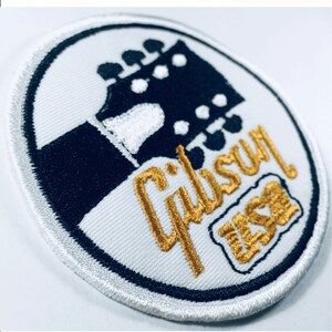 Guitar Headstock - Embroidered Patch - Iron/sew On - Etsy