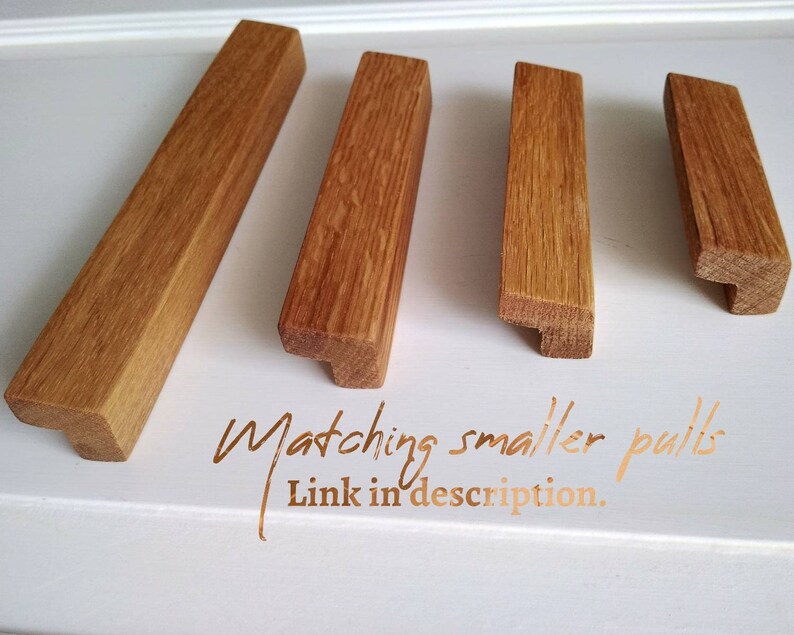 Large Wood Drawer Handles 60cm 80cm 100cm Oak Cabinet Pulls - Etsy
