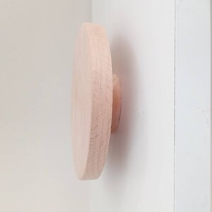 Extra Large Knobs 5 Large Wooden Knobs, Extra Large Cabinet Knobs, Unique Knobs, Unfinished Wood ...