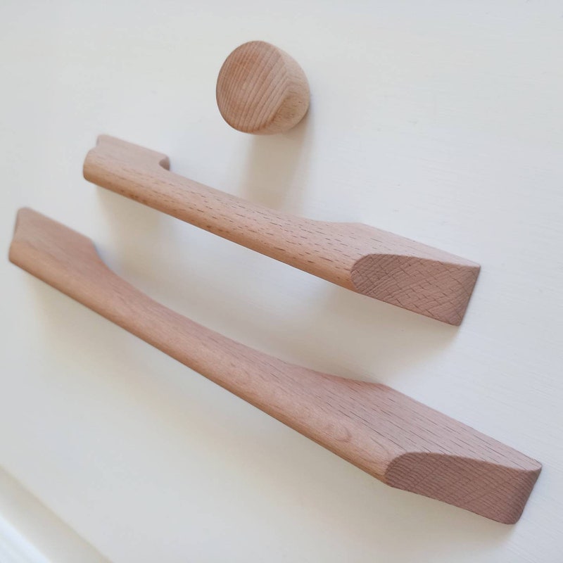 Wood Drawer Pulls - Etsy