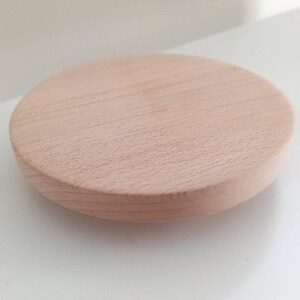 Extra Large Knobs 5 Large Wooden Knobs, Extra Large Cabinet Knobs, Unique Knobs, Unfinished Wood ...