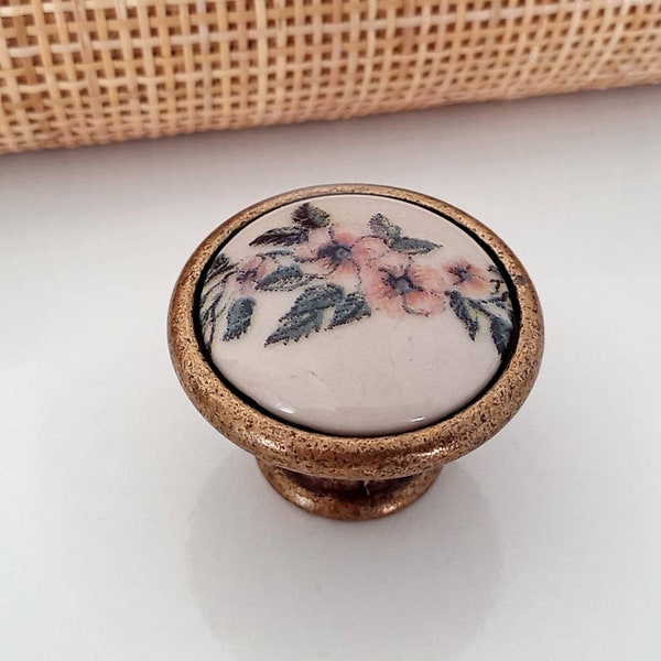 Vintage Knobs Porcelain - Etsy