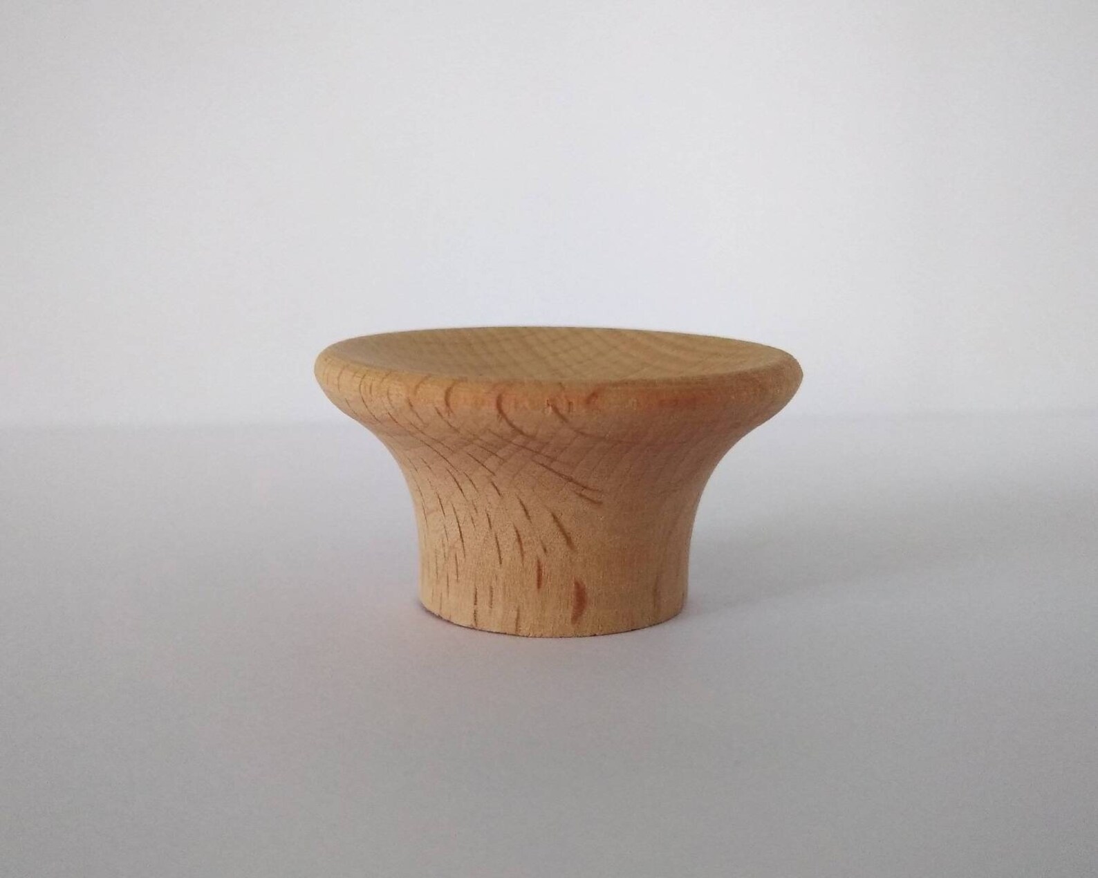 Wood Drawer Knobs, Concave Knobs 1.7 1.9 45 55mm Large Wood Knobs ...