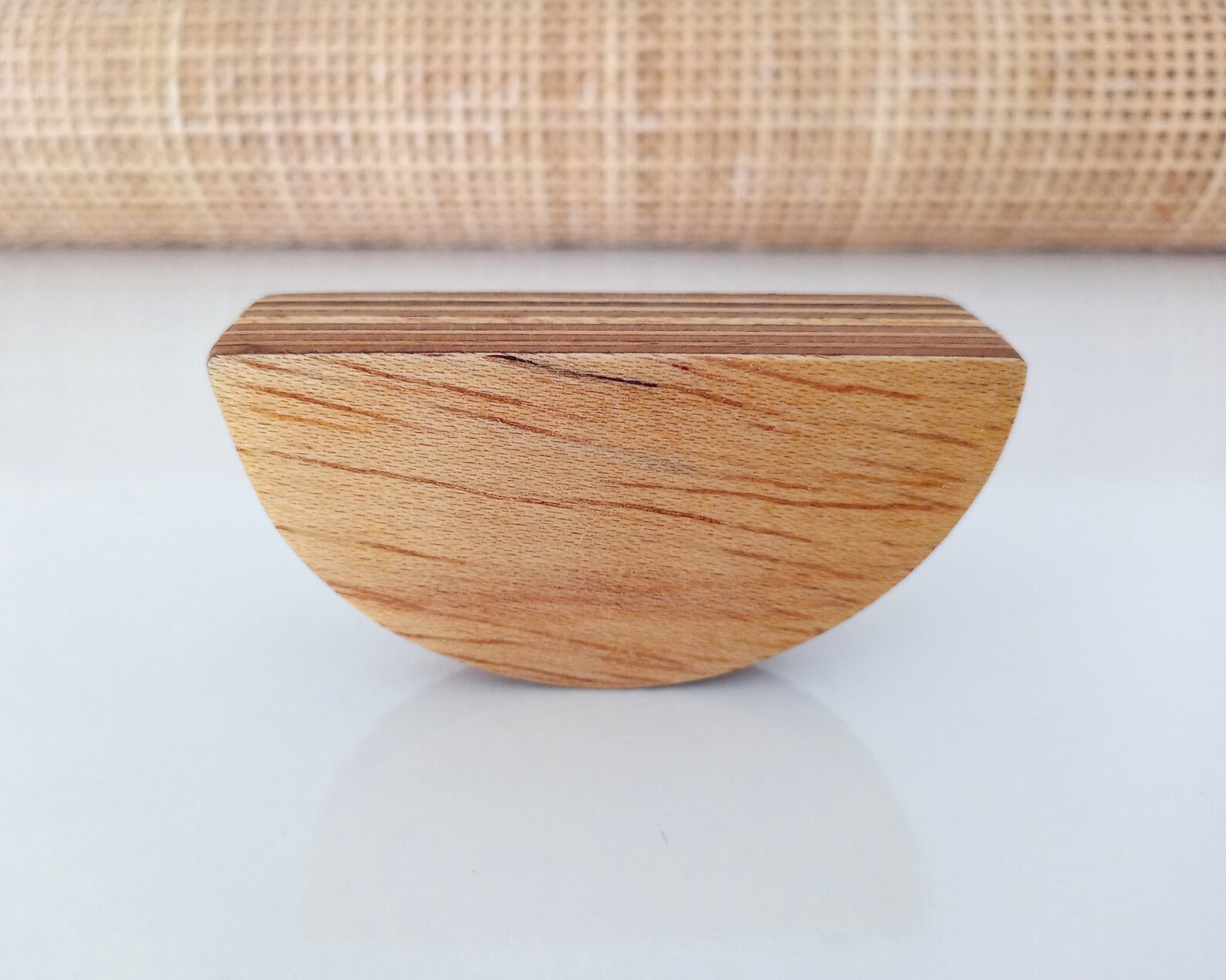 Half Circle Pull Wood Pull Handle 2.5 64mm Wardrobe - Etsy