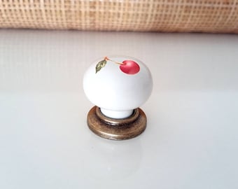 Cherry Cabinet Knobs - Etsy