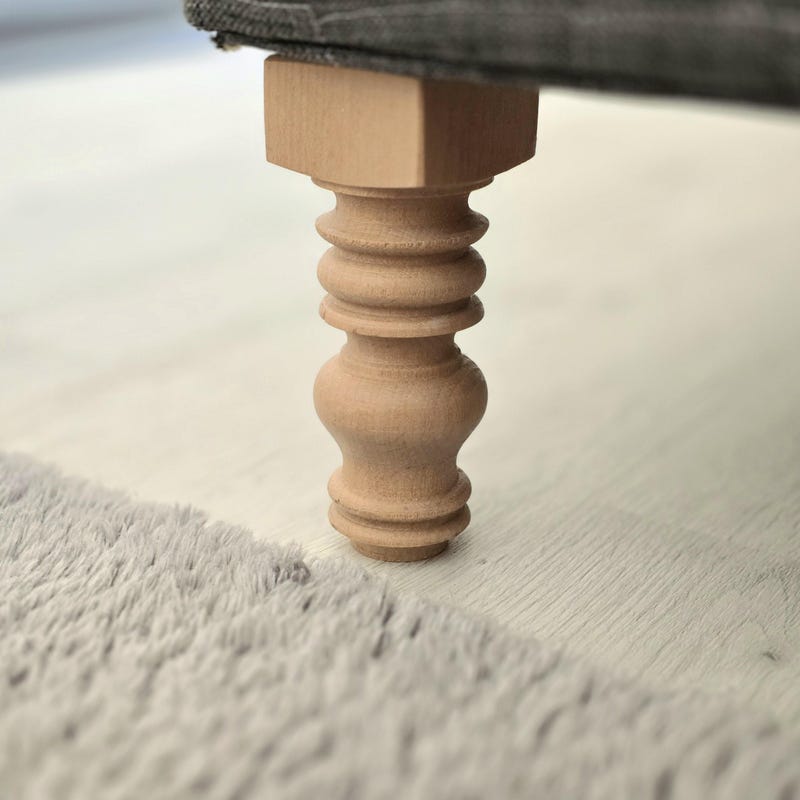 Turned Leg Chair - Etsy