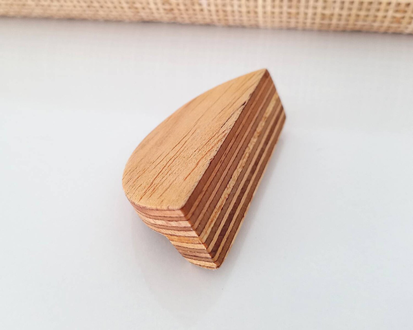 Half Circle Pull Wood Pull Handle 2.5 64mm Wardrobe - Etsy