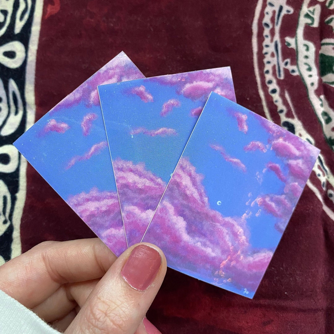 Pink Clouds Sticker - Etsy