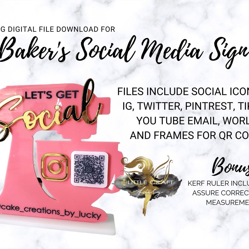 Social Media Sign - Etsy
