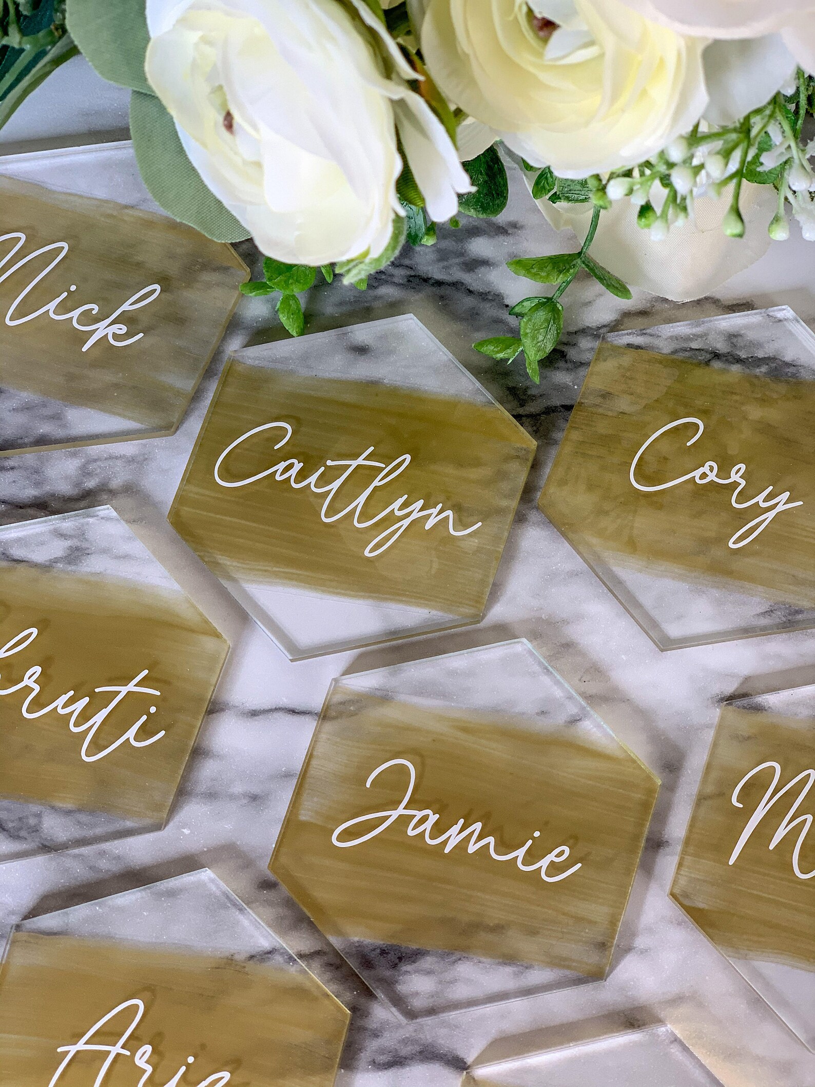 Acrylic Place Cards Modern Wedding Place Cards Hexagon Etsy UK acrylic-place-cards-modern-wedding-place-cards-hexagon-etsy-uk