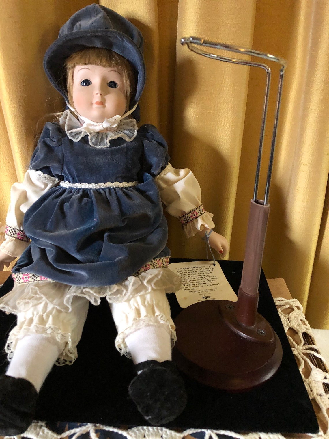 Vintage Russ Allison Porcelain Doll Style 160/yesterdays - Etsy