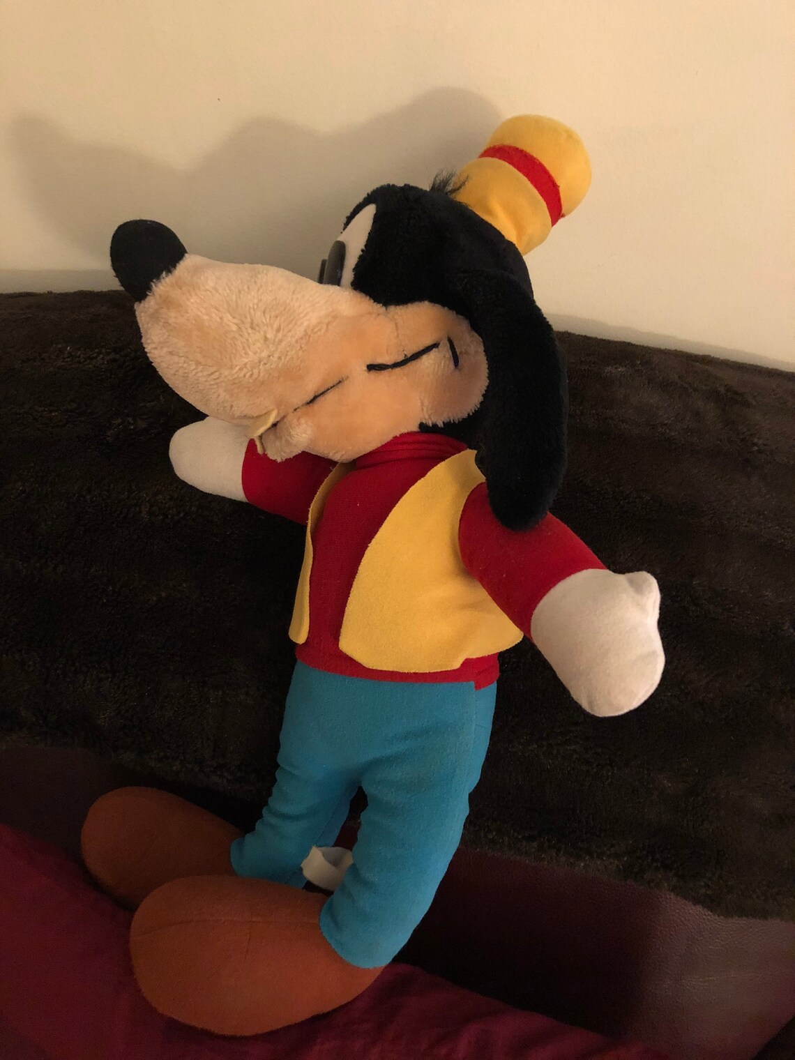 Vintage Goofy Stuffed Character From Disney Land | Etsy