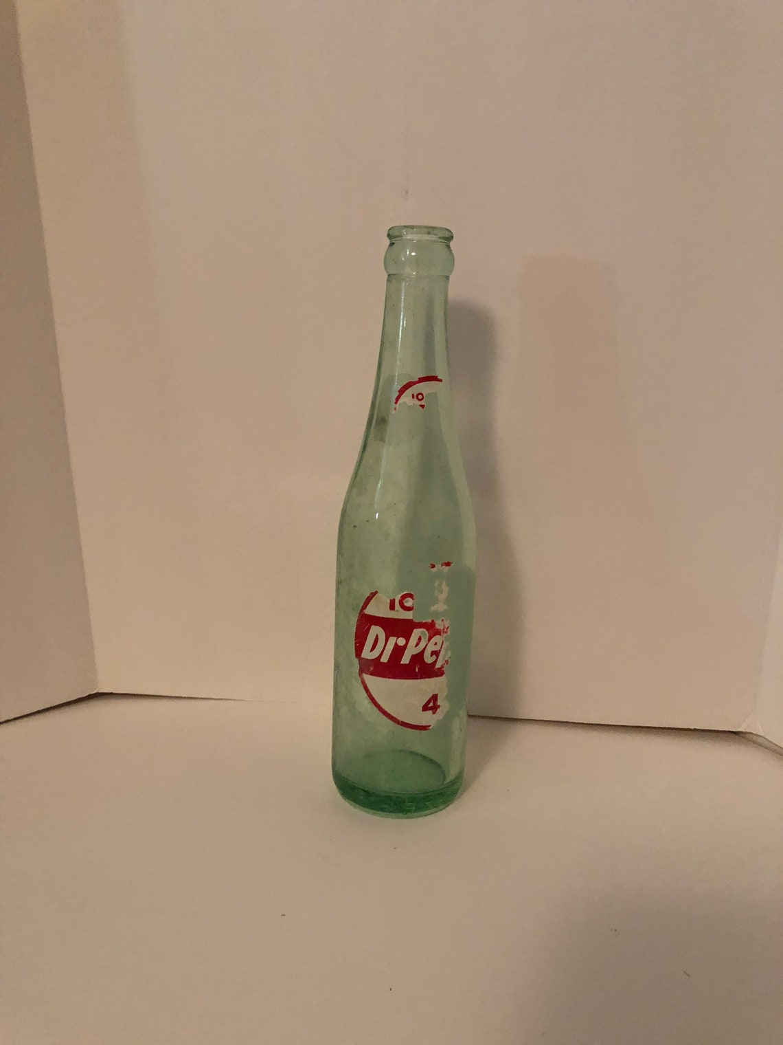 Vintage Dr Pepper 10-2-4 Green Glass Soda Bottle 1950s 10oz - Etsy