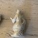 Vintage White Iridescent Glazed Ceramic 3 Piece Nativity Set - Etsy
