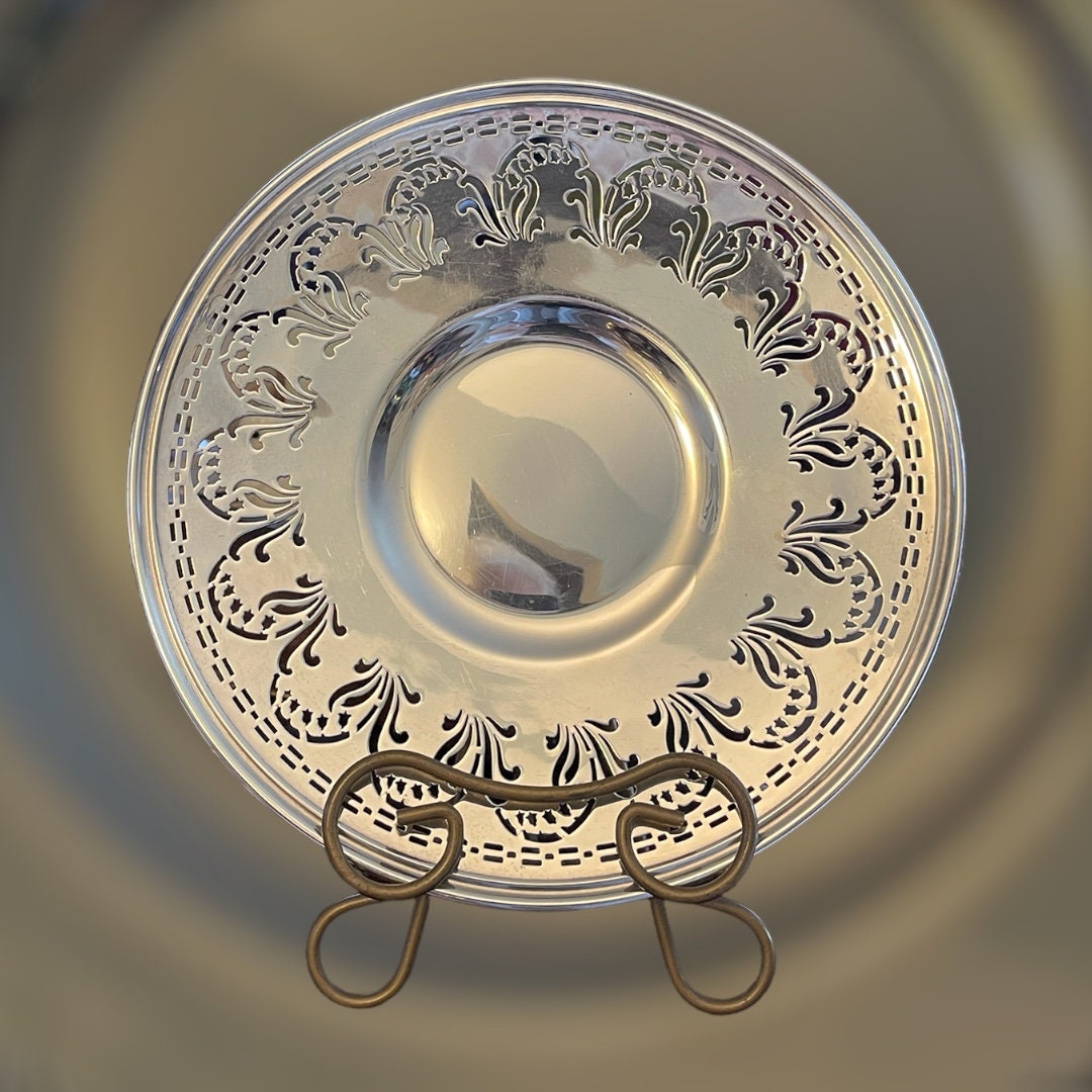Vintage Benedict Silver Plated #672 Serving Plate - Etsy