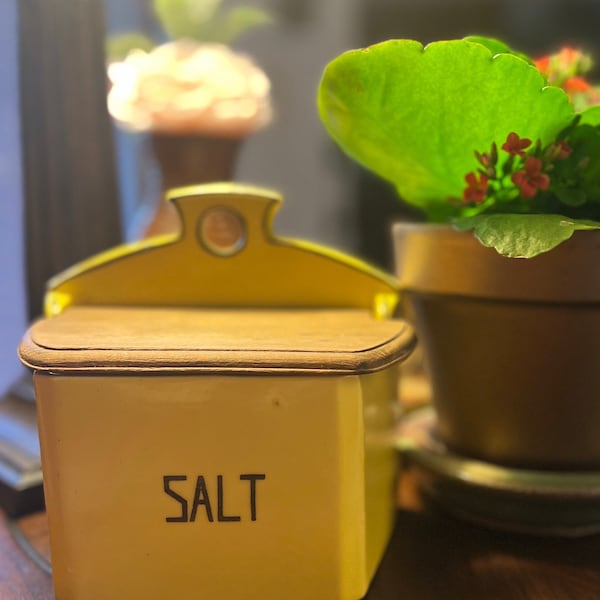 Salt Box - Etsy