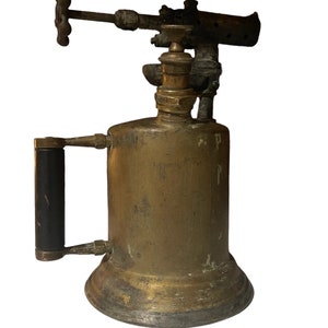 Antique Brass Clayton and Lambert Hand Held Blow Torch / Antique Tools ...