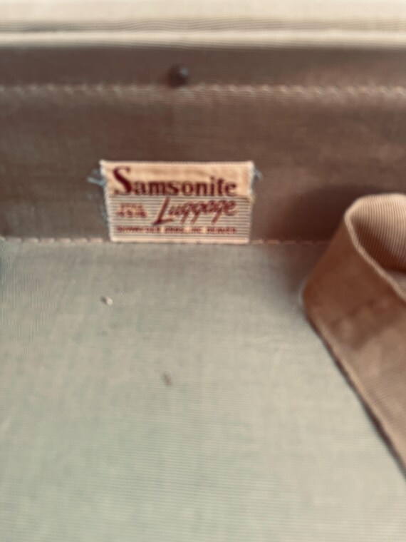Samsonite small vintage suitcase from the 1950s - Gem