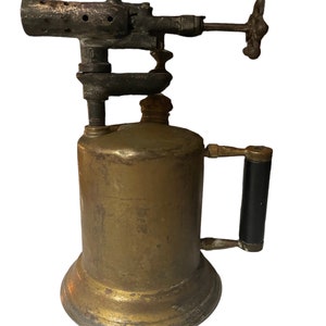 Antique Brass Clayton and Lambert Hand Held Blow Torch / Antique Tools ...
