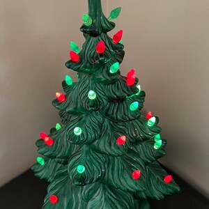 Vintage Atlantic Mold Ceramic Musical Christmas Tree - Etsy