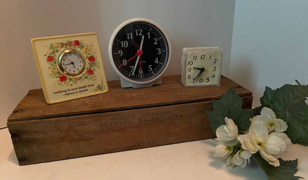 Vintage Small Clock Collection / Home Decor - Etsy