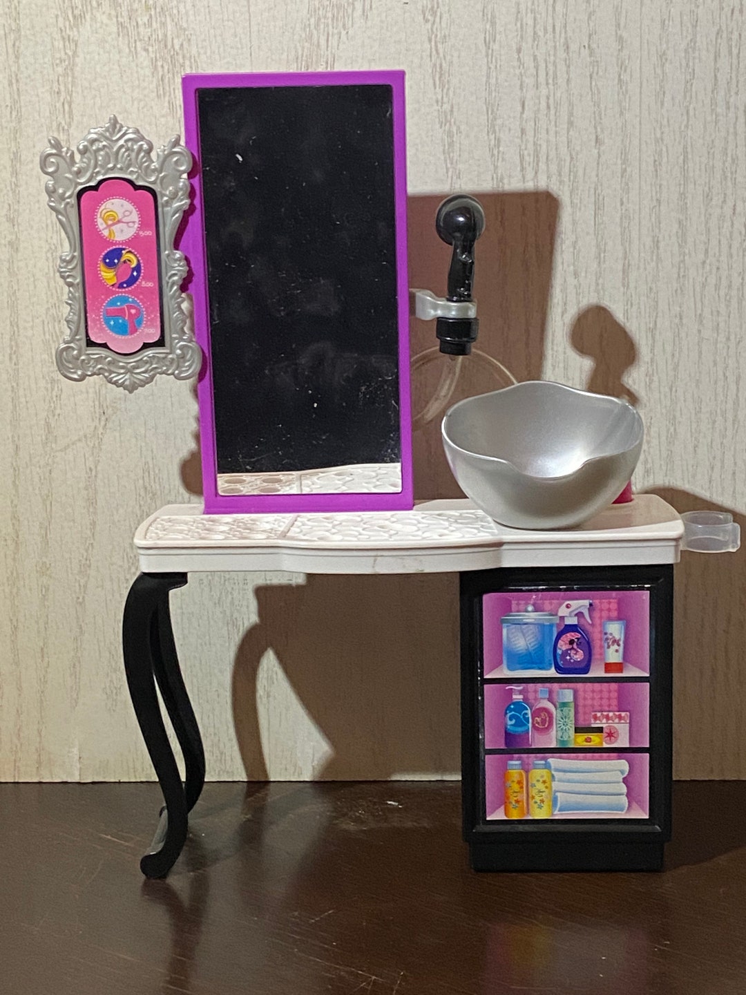 Barbie Working Hairwash Station / Barbie Accessories / Holiday Gift - Etsy