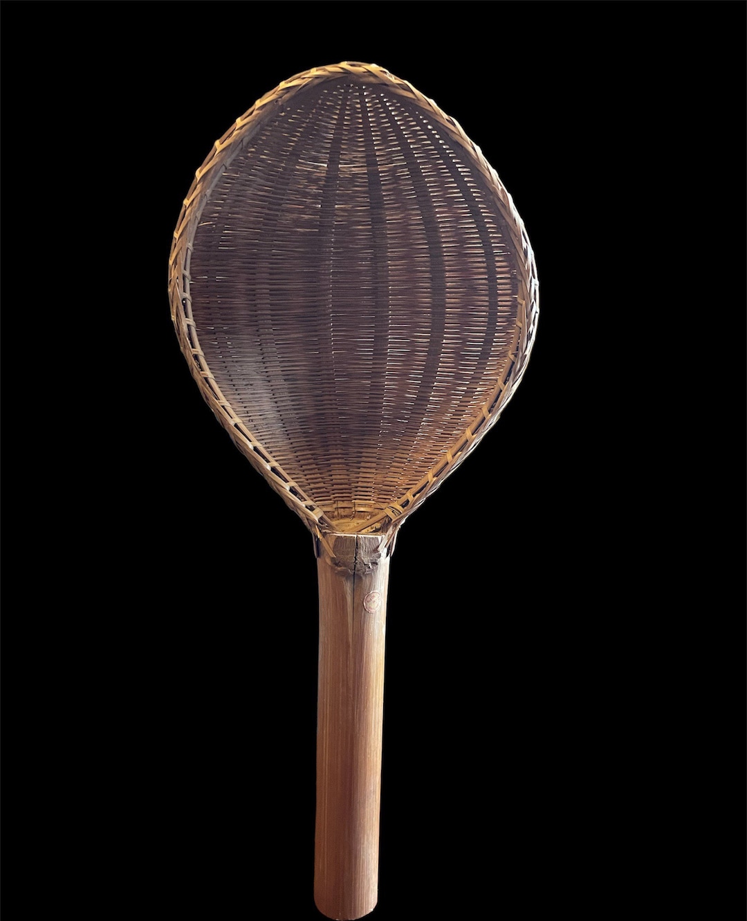 Vintage Large Bamboo Rattan Thai Rice Rice Colander/strainer Made in ...