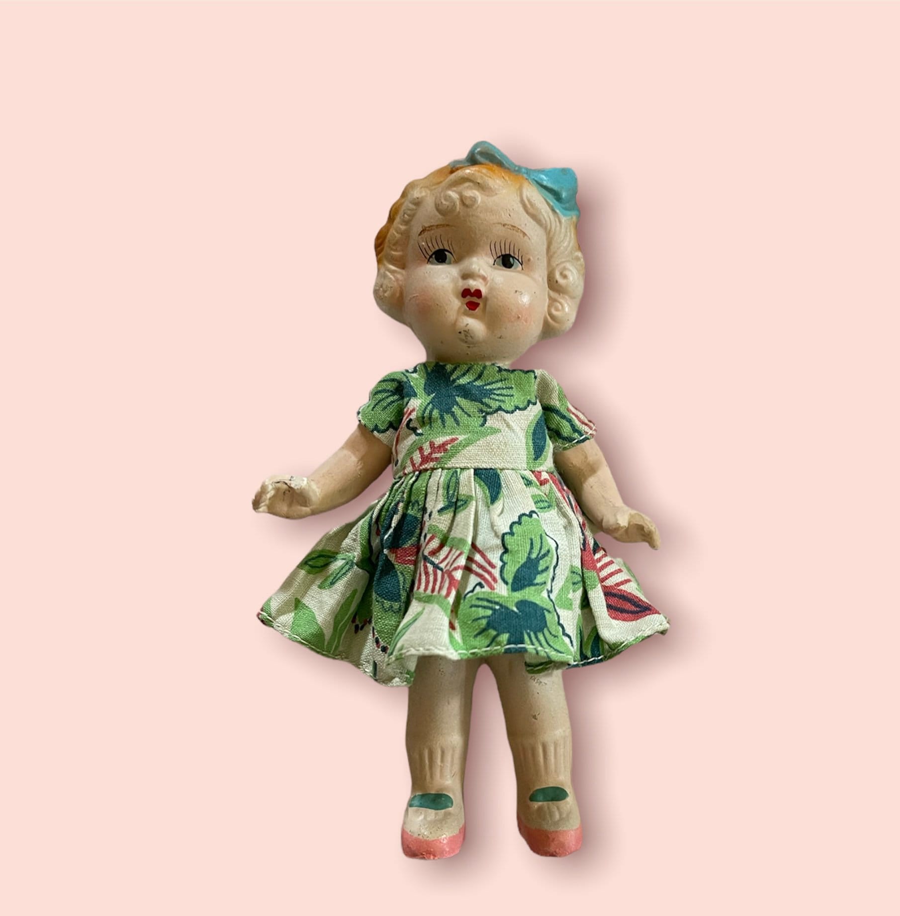 Vintage Porcelain Cutie Doll and Baby Doll 1940s - Etsy