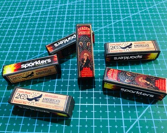 Miniature Fireworks - Etsy