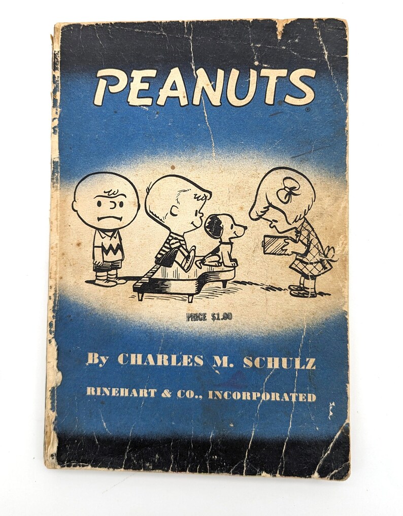 Rare PEANUTS by Charles M. Schulz 1952 1st Ed. Vintage Charlie Brown ...