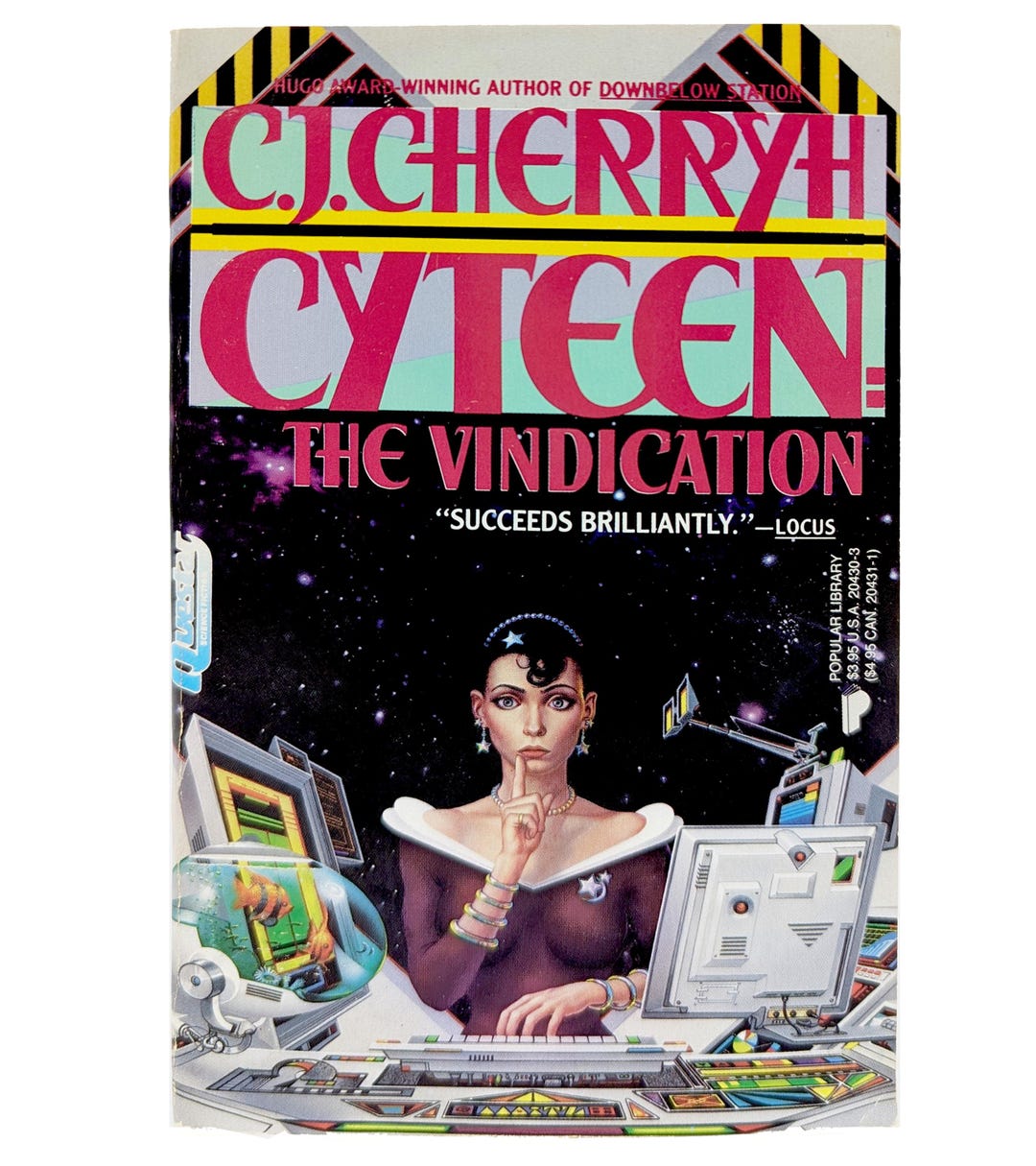 C.J. Cherryh, CYTEEN: the Vindication 1989 PB Book #3 Cyteen Series ...